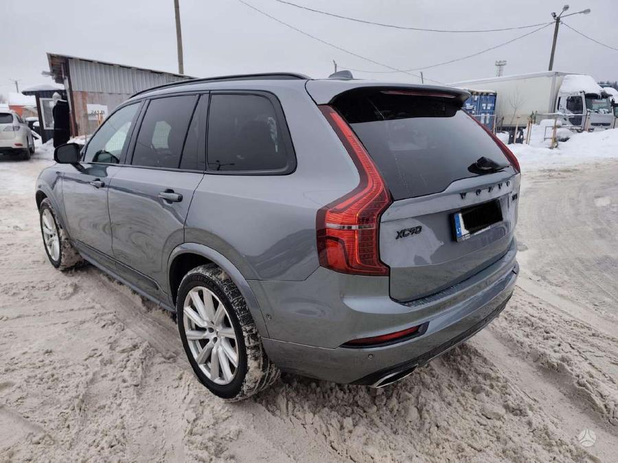 Pelēks Volvo XC90 2017 Viļņa, ar dzinēja tilpumu 1.97 L un nobraukumu 144 tūkst. km par 26500 €, foto 5 vietnē AUTOMOTO.COM.LV
