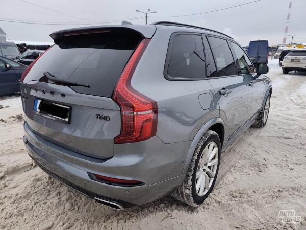 Pelēks Volvo XC90 2017 Viļņa, ar dzinēja tilpumu 2.00 L un nobraukumu 144 tūkst. km par 26500 €, foto 7 vietnē AUTOMOTO.COM.LV