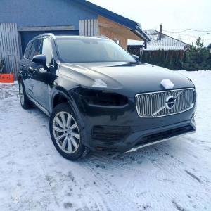 Grey Volvo XC90 2017 in Alytus, with an engine capacity of 1.97 L and mileage of 141 thousand km for 14254 €, photo  on AUTOMOTO.COM.LV