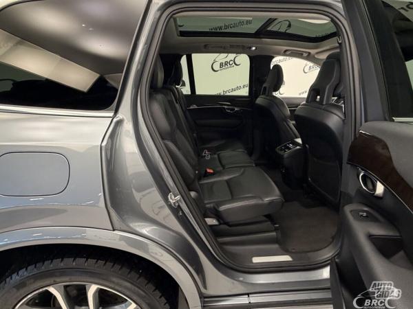 Grey Volvo XC90 2017 in Avizieniai, with an engine capacity of 2.00 L and mileage of 280 thousand km for 17900 €, photo 10 on AUTOMOTO.COM.LV