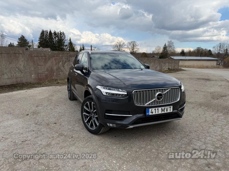 Grey Volvo XC90 2017 in Jogeva, with an engine capacity of 2.00 L and mileage of 265 thousand km for 27499 €, photo 1 on AUTOMOTO.COM.LV