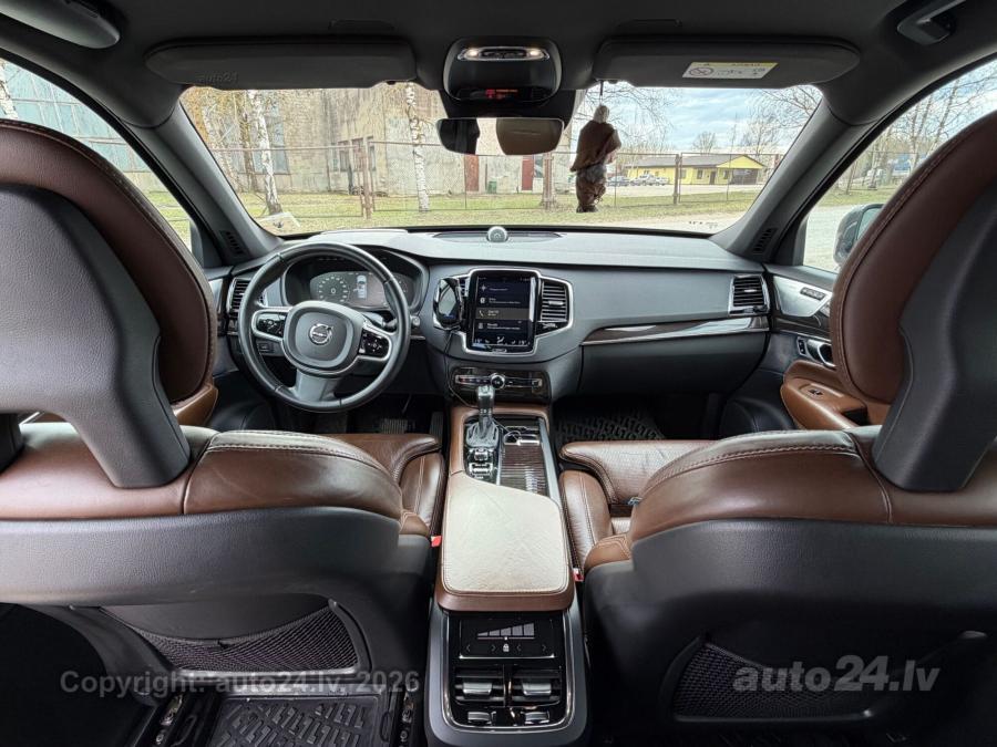 Grey Volvo XC90 2017 in Jogeva, with an engine capacity of 2.00 L and mileage of 265 thousand km for 27499 €, photo 13 on AUTOMOTO.COM.LV
