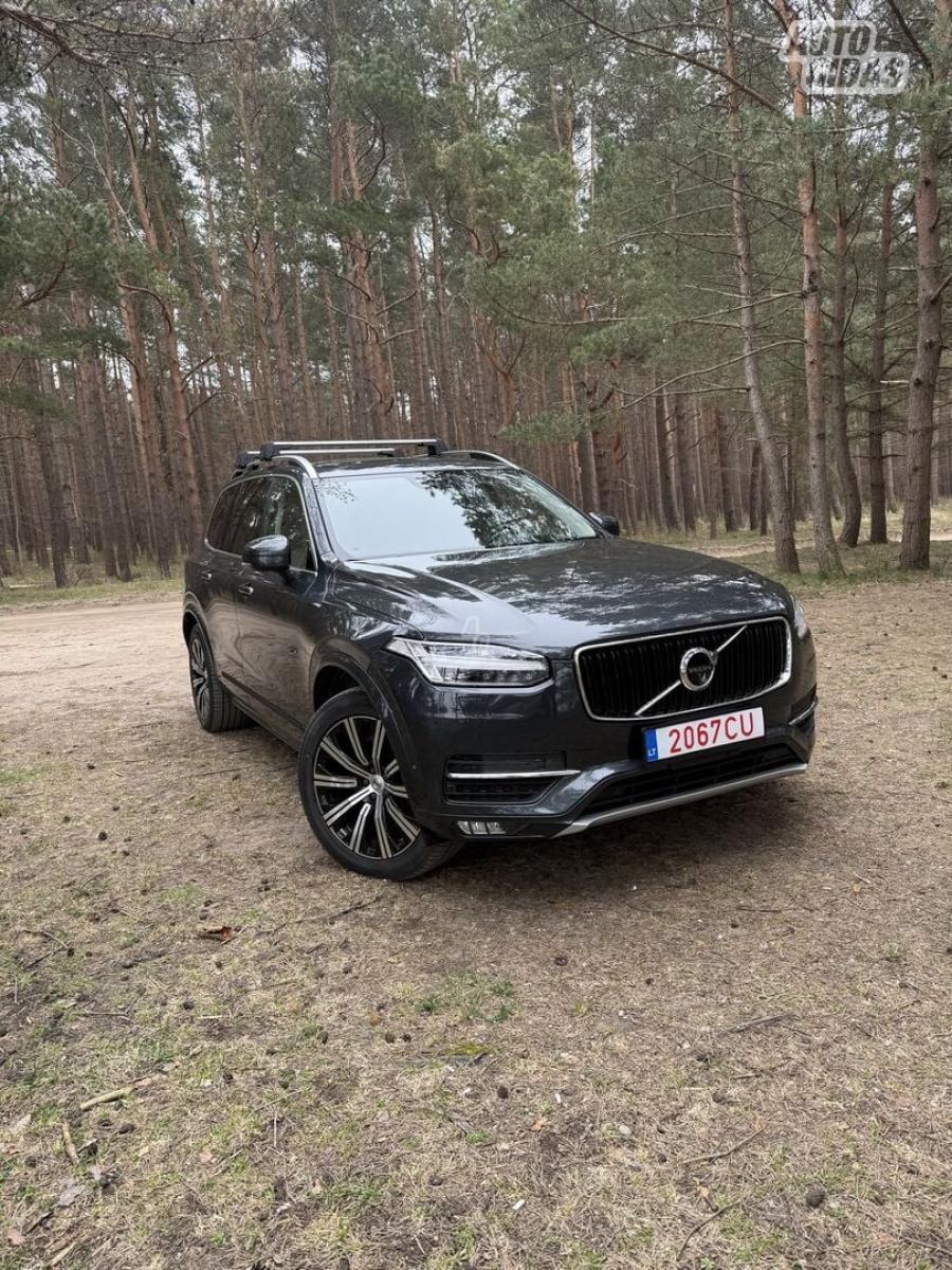 Pelēks Volvo XC90 2017 Palanga, ar dzinēja tilpumu 2.00 L un nobraukumu 216 tūkst. km par 20999 €, foto 1 vietnē AUTOMOTO.COM.LV