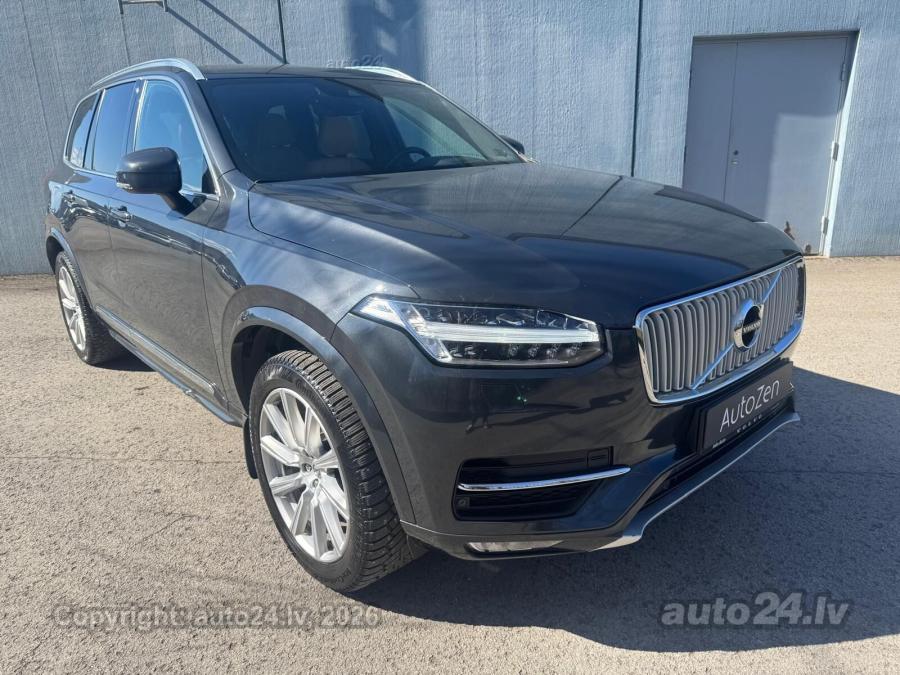 Grey Volvo XC90 2017 in Tallinn, with an engine capacity of 2.00 L and mileage of 275 thousand km for 18995 €, photo 4 on AUTOMOTO.COM.LV