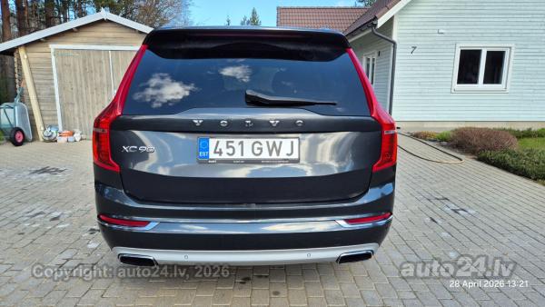 Pelēks Volvo XC90 2017 Tallina, ar dzinēja tilpumu 2.00 L un nobraukumu 212 tūkst. km par 15000 €, foto 5 vietnē AUTOMOTO.COM.LV