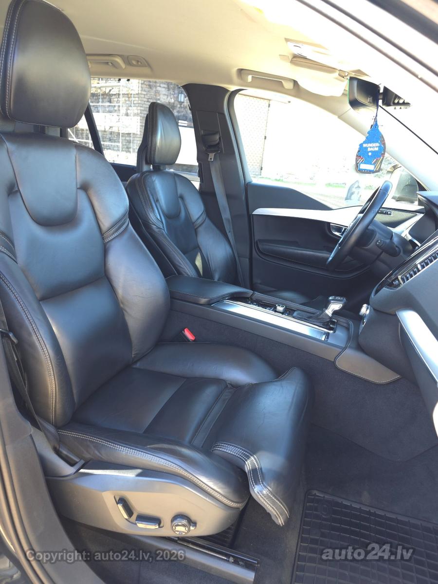 Pelēks Volvo XC90 2017 Tallina, ar dzinēja tilpumu 2.00 L un nobraukumu 201 tūkst. km par 26040 €, foto 6 vietnē AUTOMOTO.COM.LV