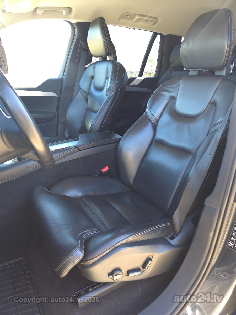 Pelēks Volvo XC90 2017 Tallina, ar dzinēja tilpumu 2.00 L un nobraukumu 201 tūkst. km par 26040 €, foto 7 vietnē AUTOMOTO.COM.LV