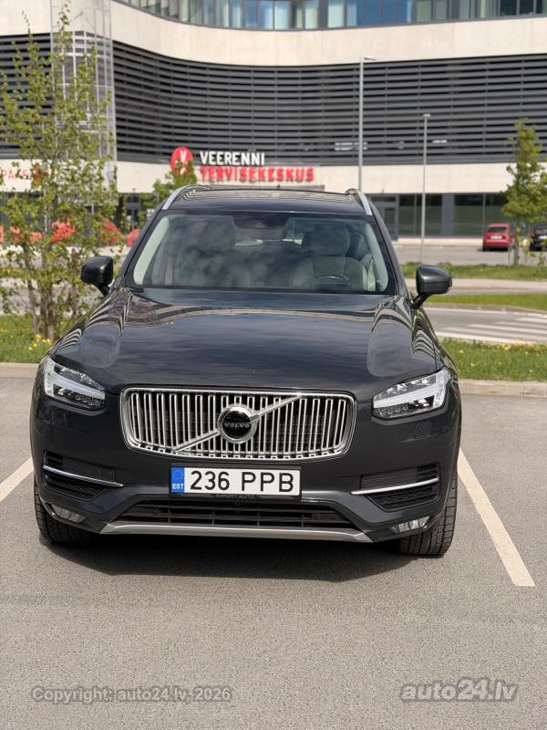 Pelēks Volvo XC90 2017 Tallina, ar dzinēja tilpumu 2.00 L un nobraukumu 244 tūkst. km par 27499 €, foto  vietnē AUTOMOTO.COM.LV