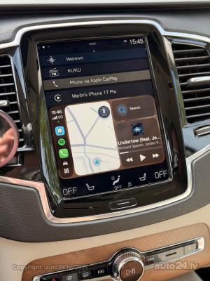Pelēks Volvo XC90 2017 Tallina, ar dzinēja tilpumu 2.00 L un nobraukumu 244 tūkst. km par 27499 €, foto 15 vietnē AUTOMOTO.COM.LV