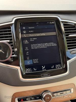 Pelēks Volvo XC90 2017 Tallina, ar dzinēja tilpumu 2.00 L un nobraukumu 244 tūkst. km par 27499 €, foto 16 vietnē AUTOMOTO.COM.LV
