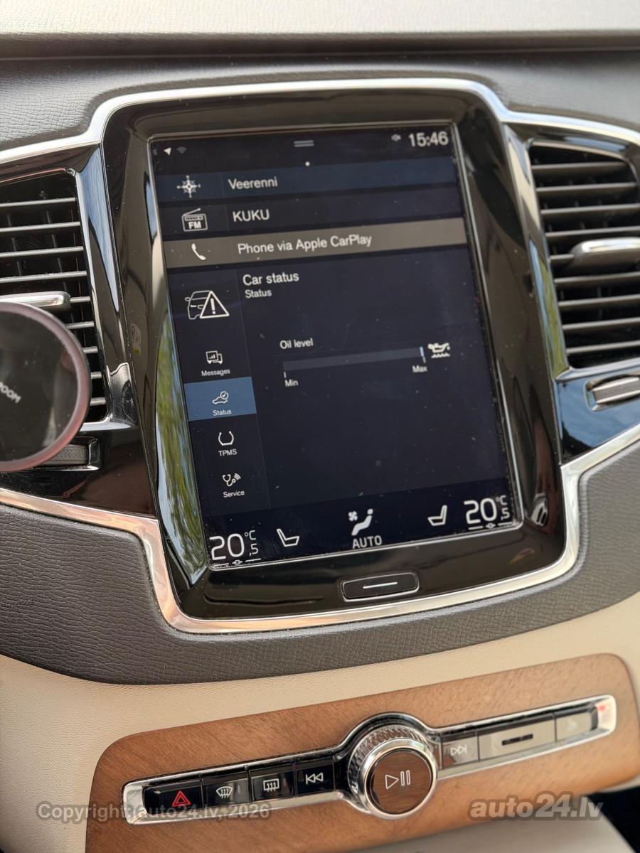 Pelēks Volvo XC90 2017 Tallina, ar dzinēja tilpumu 2.00 L un nobraukumu 244 tūkst. km par 27499 €, foto 17 vietnē AUTOMOTO.COM.LV
