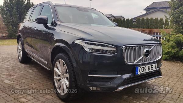 Grey Volvo XC90 2017 in Tallinn, with an engine capacity of 2.00 L and mileage of 270 thousand km for 22990 €, photo 1 on AUTOMOTO.COM.LV