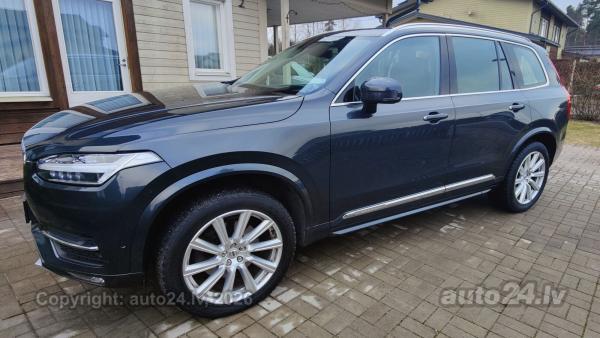 Grey Volvo XC90 2017 in Tallinn, with an engine capacity of 2.00 L and mileage of 270 thousand km for 22990 €, photo 2 on AUTOMOTO.COM.LV