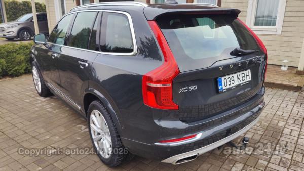 Grey Volvo XC90 2017 in Tallinn, with an engine capacity of 2.00 L and mileage of 270 thousand km for 22990 €, photo 4 on AUTOMOTO.COM.LV