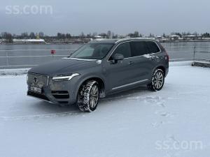 Grey Volvo XC90 2017 in Riga, with an engine capacity of 2.00 L and mileage of 223 thousand km for 28000 €, photo  on AUTOMOTO.COM.LV