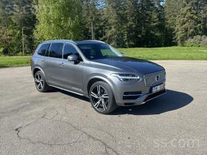 Grey Volvo XC90 2017 in Riga, with an engine capacity of 2.00 L and mileage of 223 thousand km for 28000 €, photo 19 on AUTOMOTO.COM.LV