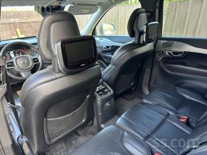 Grey Volvo XC90 2017 in Riga, with an engine capacity of 2.00 L and mileage of 223 thousand km for 28000 €, photo 22 on AUTOMOTO.COM.LV
