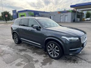 Grey Volvo XC90 2017 in Riga, with an engine capacity of 2.00 L and mileage of 248 thousand km for 24500 €, photo 5 on AUTOMOTO.COM.LV