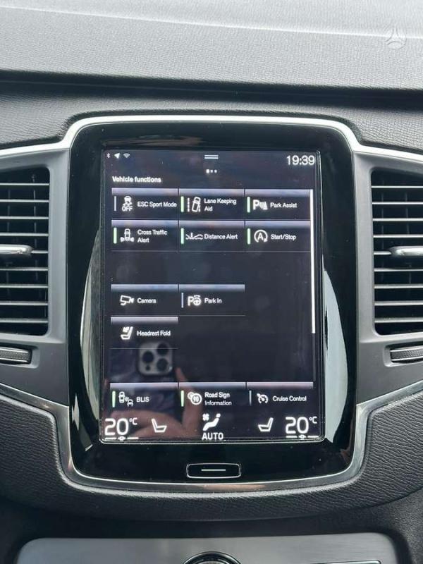 Pelēks Volvo XC90 2017 Šakiai, ar dzinēja tilpumu 1.97 L un nobraukumu 254 tūkst. km par 15000 €, foto 5 vietnē AUTOMOTO.COM.LV