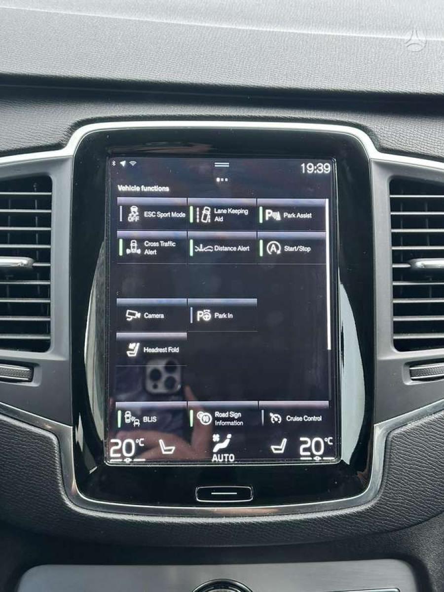 Pelēks Volvo XC90 2017 Šakiai, ar dzinēja tilpumu 1.97 L un nobraukumu 254 tūkst. km par 15000 €, foto 6 vietnē AUTOMOTO.COM.LV