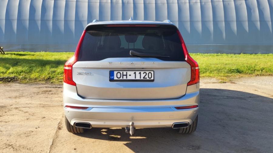 Pelēks Volvo XC90 2017 Rīga, ar dzinēja tilpumu 2.00 L un nobraukumu 298 tūkst. km par 22990 €, foto 22 vietnē AUTOMOTO.COM.LV