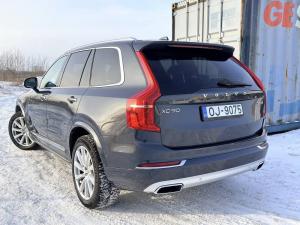 Grey Volvo XC90 2017 in Riga, with an engine capacity of 2.00 L and mileage of 168 thousand km for 23995 €, photo 3 on AUTOMOTO.COM.LV