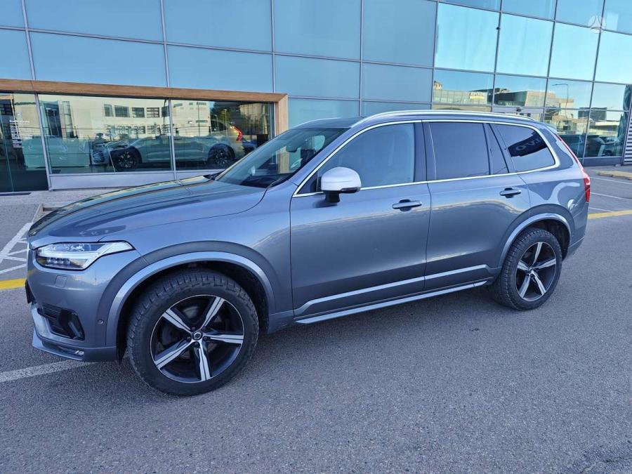 Pelēks Volvo XC90 2017 Viļņa, ar dzinēja tilpumu 1.97 L un nobraukumu 238 tūkst. km par 22500 €, foto 1 vietnē AUTOMOTO.COM.LV
