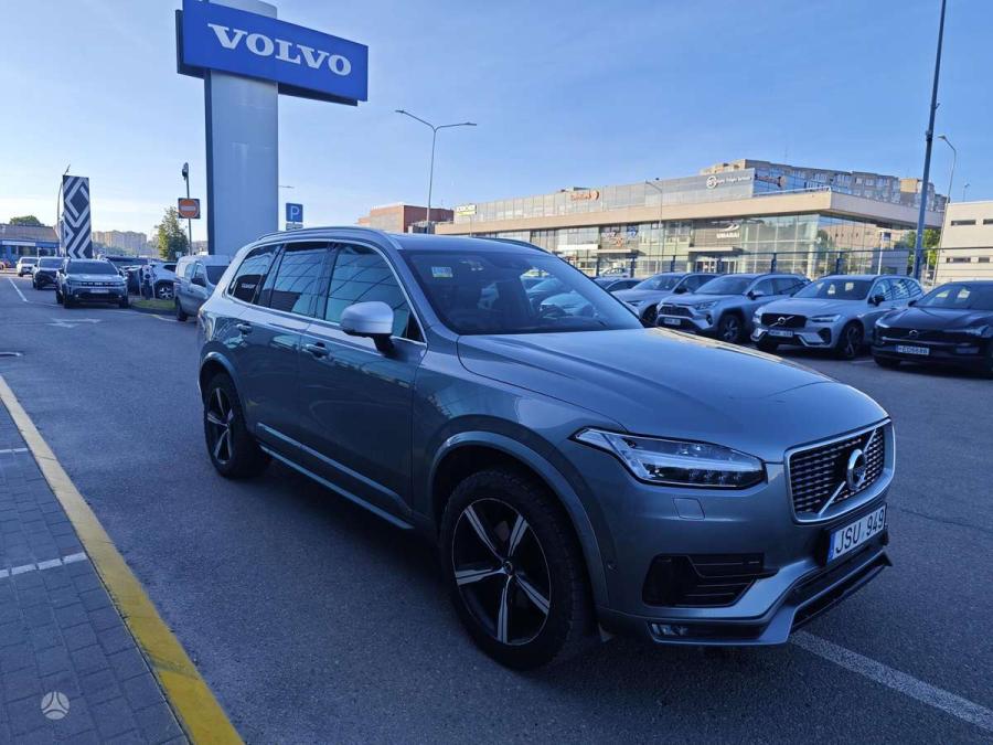 Pelēks Volvo XC90 2017 Viļņa, ar dzinēja tilpumu 1.97 L un nobraukumu 238 tūkst. km par 22500 €, foto 5 vietnē AUTOMOTO.COM.LV
