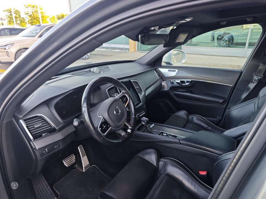 Pelēks Volvo XC90 2017 Viļņa, ar dzinēja tilpumu 1.97 L un nobraukumu 238 tūkst. km par 22500 €, foto 9 vietnē AUTOMOTO.COM.LV