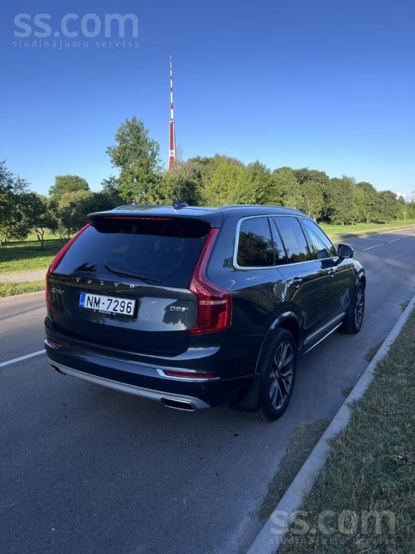 Grey Volvo XC90 2017 in Riga, with an engine capacity of 2.00 L and mileage of 250 thousand km for 23100 €, photo 2 on AUTOMOTO.COM.LV