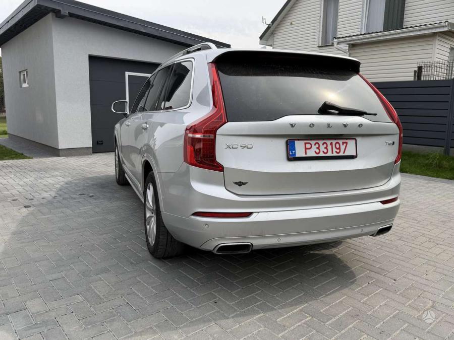 Pelēks Volvo XC90 2017 Viļņa, ar dzinēja tilpumu 1.97 L un nobraukumu 219 tūkst. km par 18500 €, foto 5 vietnē AUTOMOTO.COM.LV