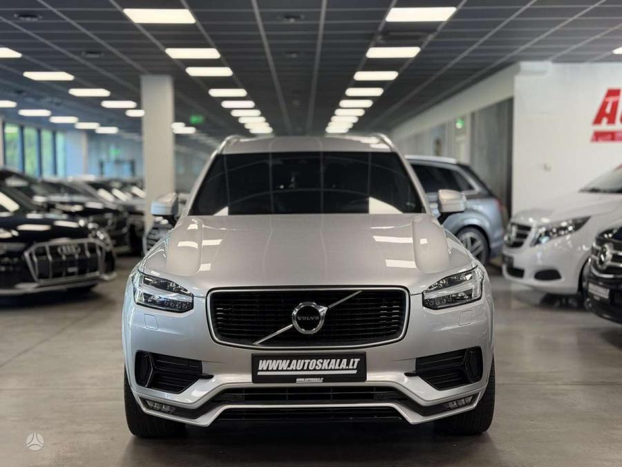 Pelēks Volvo XC90 2017 Klaipėda, ar dzinēja tilpumu 1.97 L un nobraukumu 294 tūkst. km par 20900 €, foto 3 vietnē AUTOMOTO.COM.LV