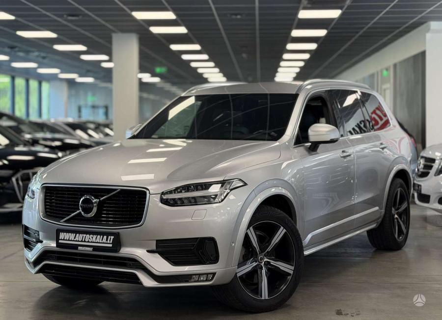 Pelēks Volvo XC90 2017 Klaipėda, ar dzinēja tilpumu 1.97 L un nobraukumu 294 tūkst. km par 20900 €, foto 6 vietnē AUTOMOTO.COM.LV