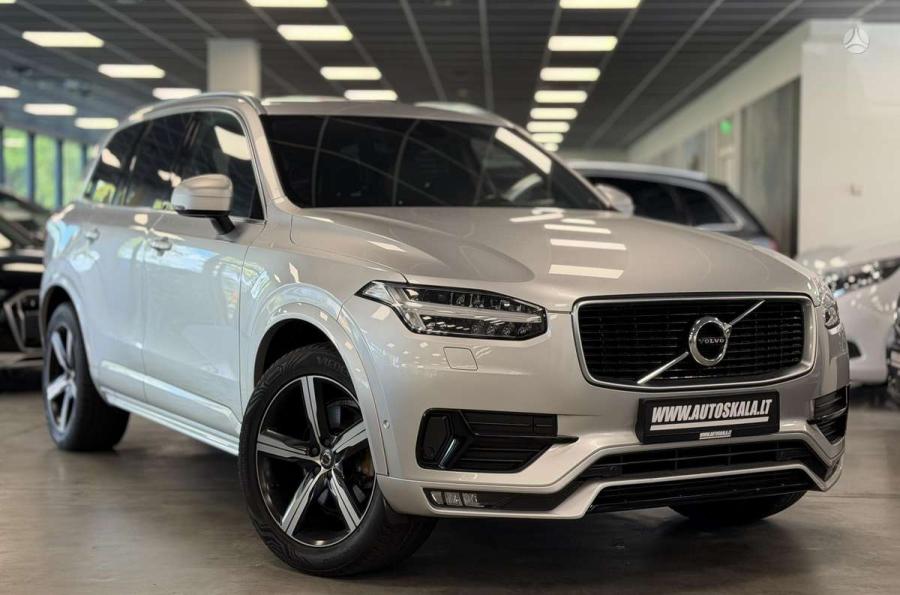Pelēks Volvo XC90 2017 Klaipėda, ar dzinēja tilpumu 1.97 L un nobraukumu 294 tūkst. km par 20900 €, foto 16 vietnē AUTOMOTO.COM.LV