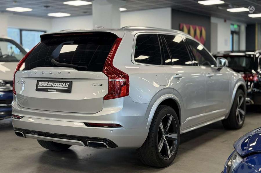 Pelēks Volvo XC90 2017 Klaipėda, ar dzinēja tilpumu 1.97 L un nobraukumu 294 tūkst. km par 20900 €, foto 23 vietnē AUTOMOTO.COM.LV