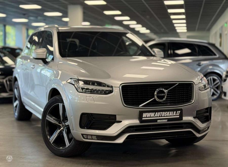 Pelēks Volvo XC90 2017 Klaipėda, ar dzinēja tilpumu 1.97 L un nobraukumu 294 tūkst. km par 20900 €, foto 25 vietnē AUTOMOTO.COM.LV