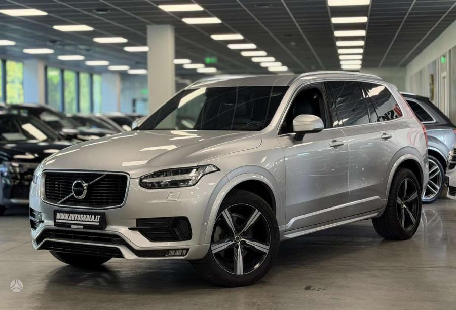 Pelēks Volvo XC90 2017 Klaipėda, ar dzinēja tilpumu 1.97 L un nobraukumu 294 tūkst. km par 20900 €, foto 30 vietnē AUTOMOTO.COM.LV