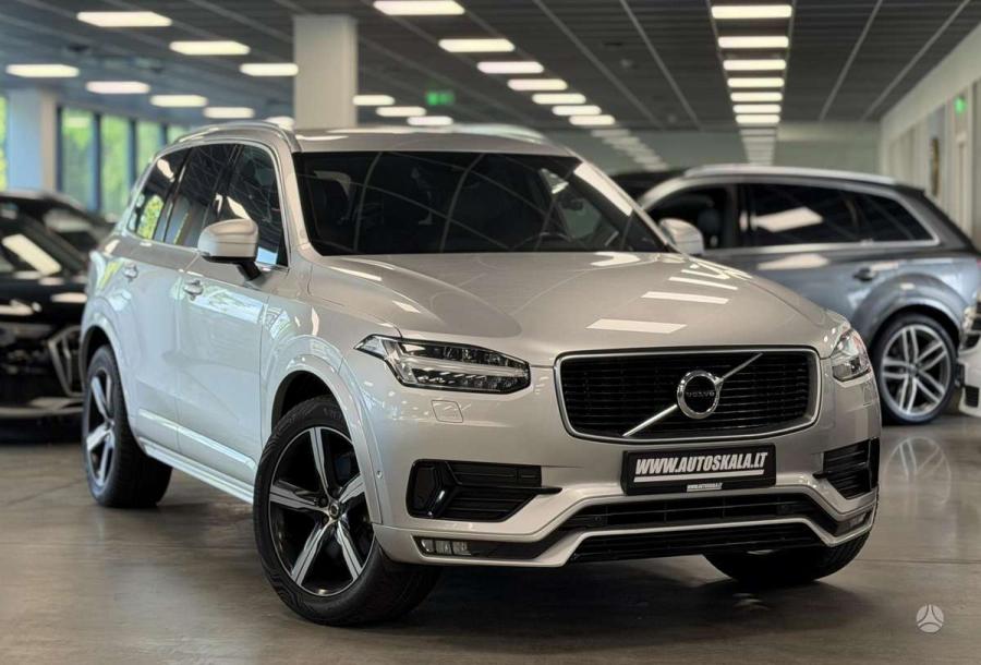 Pelēks Volvo XC90 2017 Klaipėda, ar dzinēja tilpumu 1.97 L un nobraukumu 294 tūkst. km par 20900 €, foto 35 vietnē AUTOMOTO.COM.LV