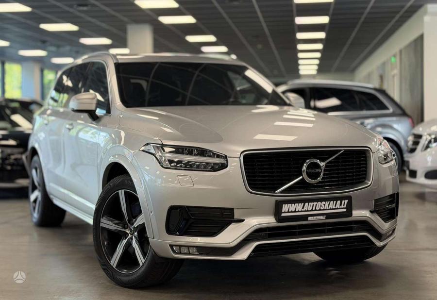 Pelēks Volvo XC90 2017 Klaipėda, ar dzinēja tilpumu 1.97 L un nobraukumu 294 tūkst. km par 20900 €, foto 39 vietnē AUTOMOTO.COM.LV