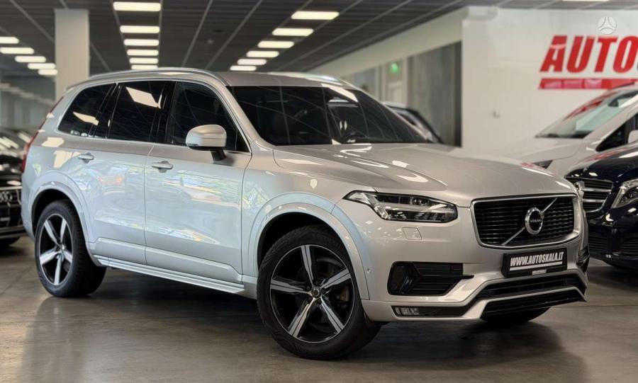 Pelēks Volvo XC90 2017 Klaipėda, ar dzinēja tilpumu 1.97 L un nobraukumu 294 tūkst. km par 20900 €, foto 44 vietnē AUTOMOTO.COM.LV
