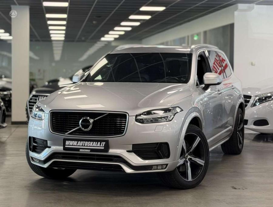 Pelēks Volvo XC90 2017 Klaipėda, ar dzinēja tilpumu 1.97 L un nobraukumu 294 tūkst. km par 20900 €, foto 46 vietnē AUTOMOTO.COM.LV