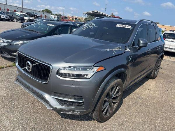 Grey Volvo XC90 2017 in Klaipeda, with an engine capacity of 1.97 L and mileage of 165 thousand km for 10200 €, photo 1 on AUTOMOTO.COM.LV