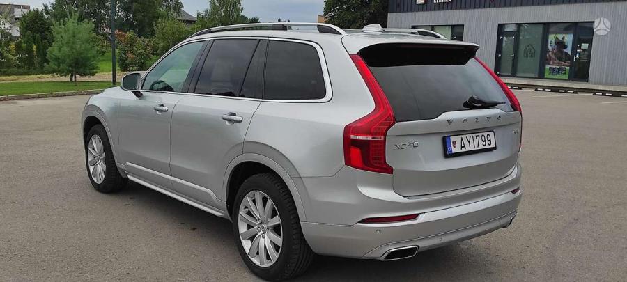Pelēks Volvo XC90 2017 Kauņa, ar dzinēja tilpumu 1.97 L un nobraukumu 122 tūkst. km par 23200 €, foto 6 vietnē AUTOMOTO.COM.LV