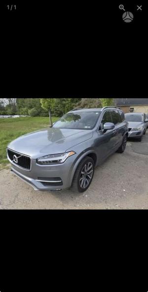 Pelēks Volvo XC90 2017 Klaipėda, ar dzinēja tilpumu 1.97 L un nobraukumu 250 tūkst. km par 13300 €, foto  vietnē AUTOMOTO.COM.LV