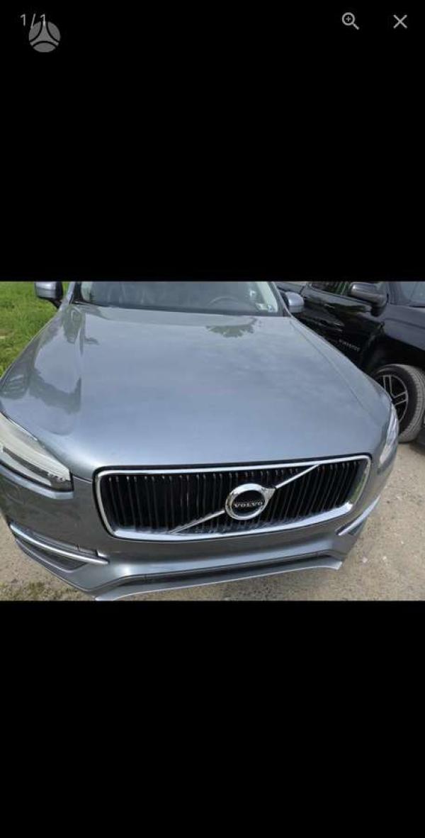 Grey Volvo XC90 2017 in Klaipeda, with an engine capacity of 1.97 L and mileage of 250 thousand km for 13300 €, photo 6 on AUTOMOTO.COM.LV