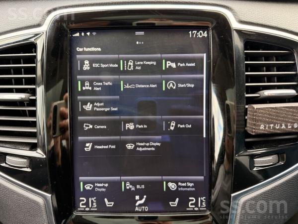 Pelēks Volvo XC90 2017 Rīga, ar dzinēja tilpumu 2.00 L un nobraukumu 183 tūkst. km par 34500 €, foto 8 vietnē AUTOMOTO.COM.LV