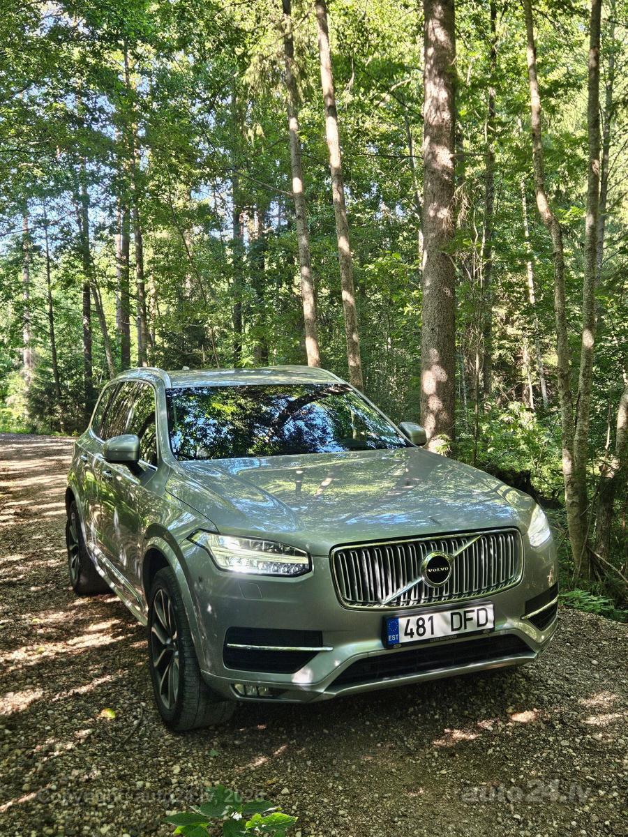 Grey Volvo XC90 2017 in Tartu, with an engine capacity of 2.00 L and mileage of 220 thousand km for 25500 €, photo 4 on AUTOMOTO.COM.LV