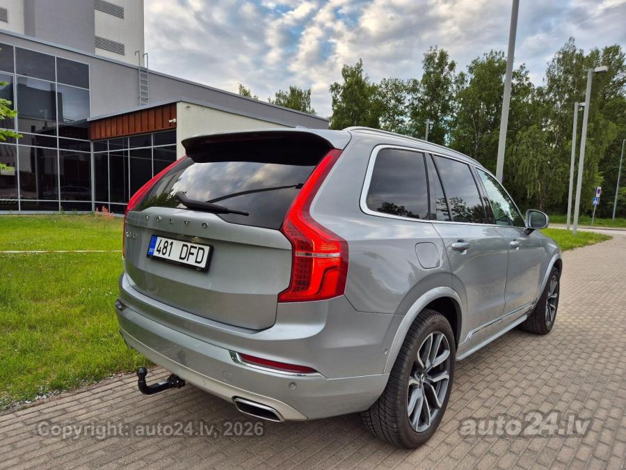 Grey Volvo XC90 2017 in Tartu, with an engine capacity of 2.00 L and mileage of 220 thousand km for 25500 €, photo 11 on AUTOMOTO.COM.LV