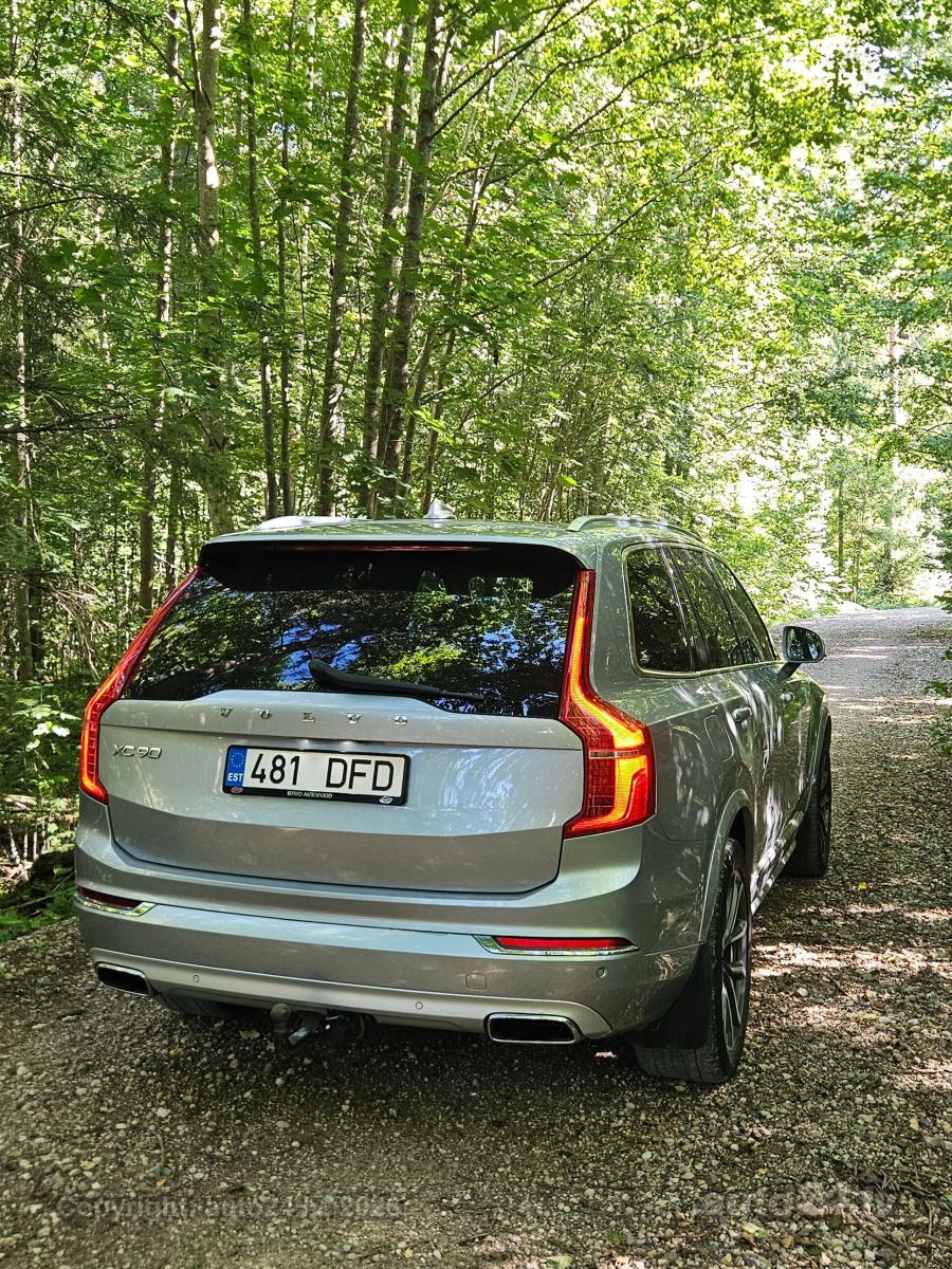 Grey Volvo XC90 2017 in Tartu, with an engine capacity of 2.00 L and mileage of 220 thousand km for 25500 €, photo 12 on AUTOMOTO.COM.LV