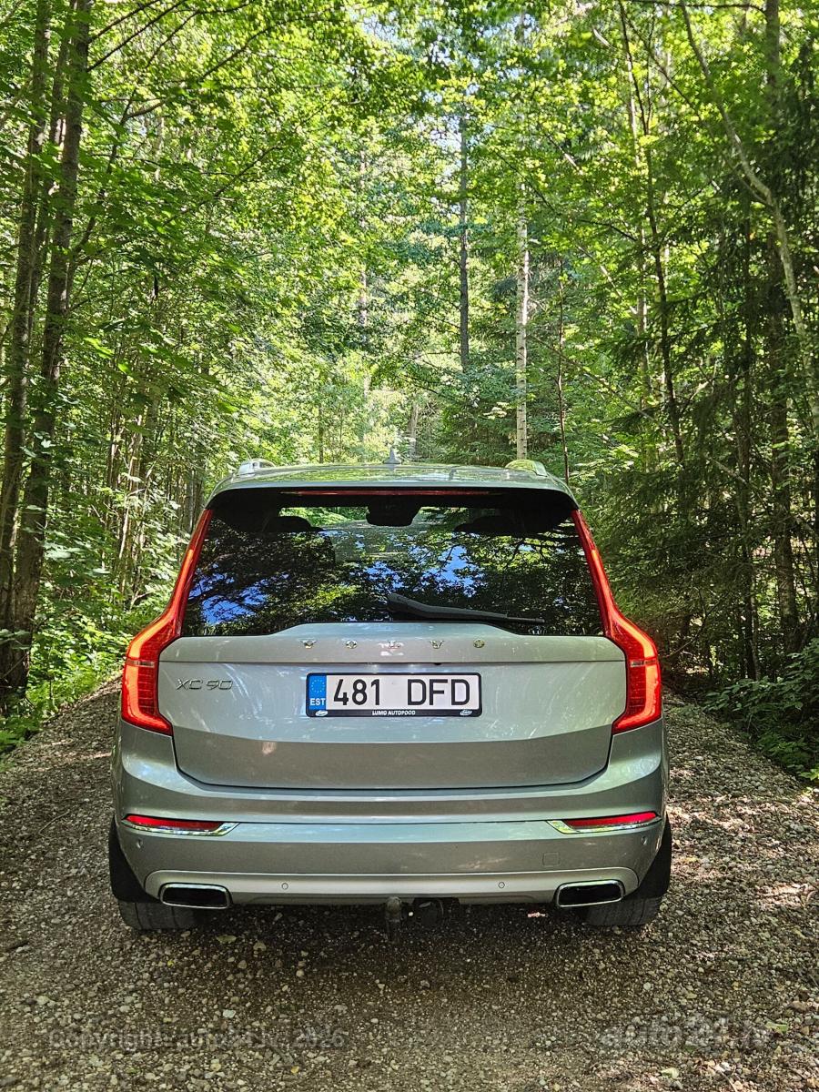 Grey Volvo XC90 2017 in Tartu, with an engine capacity of 2.00 L and mileage of 220 thousand km for 25500 €, photo 13 on AUTOMOTO.COM.LV